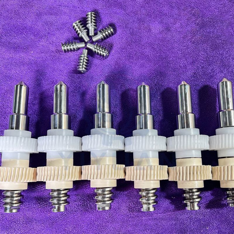 Automotive Door Lock Lead Screw With Worm Wheel Nut