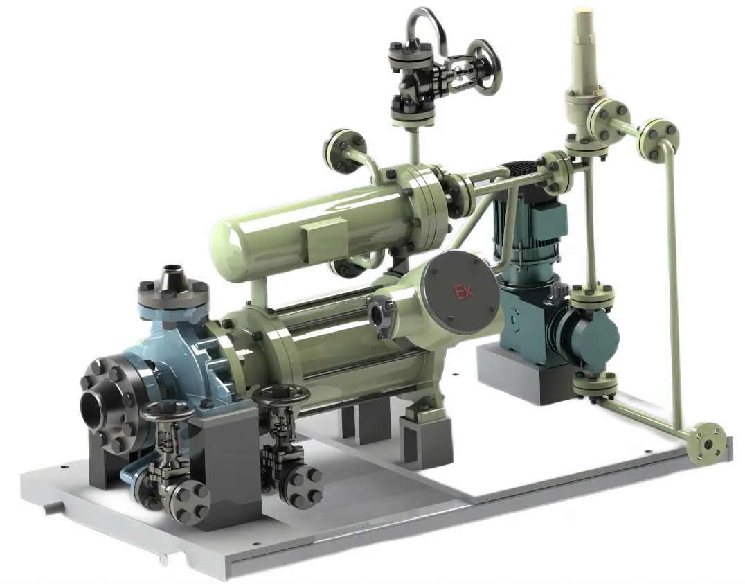 Multi Stage Series Chemical Canned Motor Pump