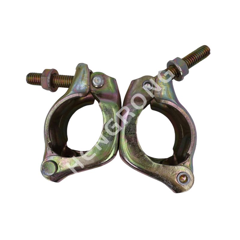 The British pressed double/swivel coupler
