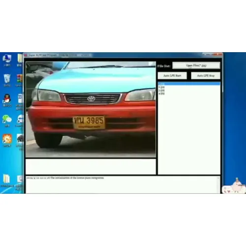 Automatic Car Parking LPR Camera License Plate