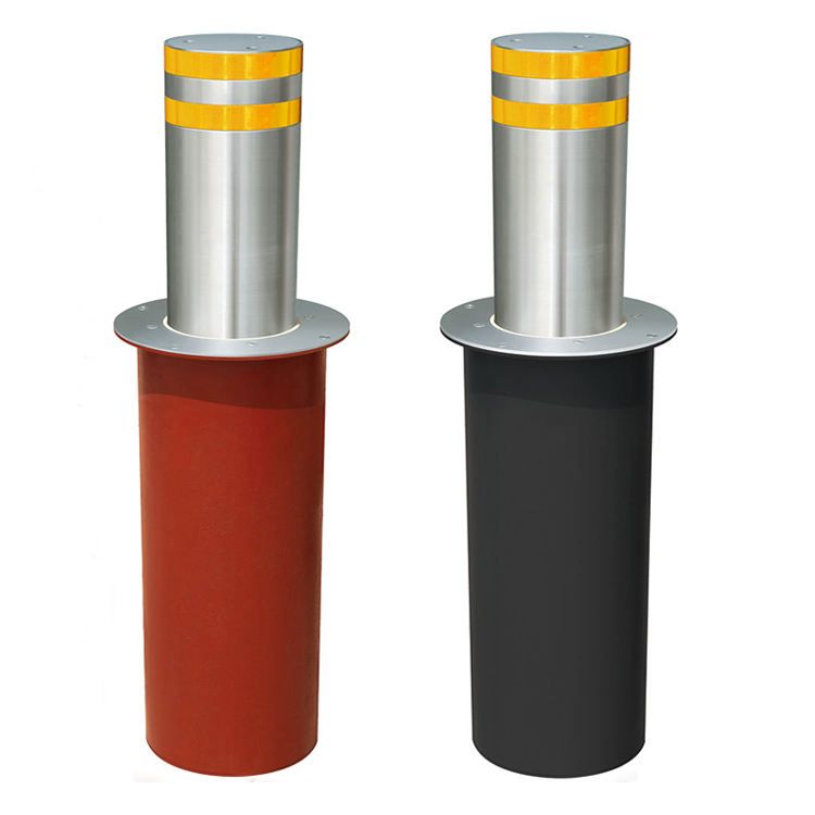 Rising electric hydraulic bollards