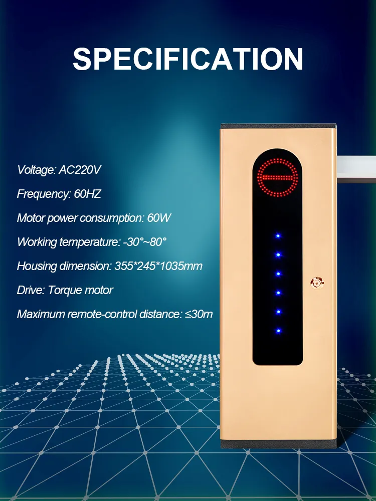 Application of roadway gates in hotels