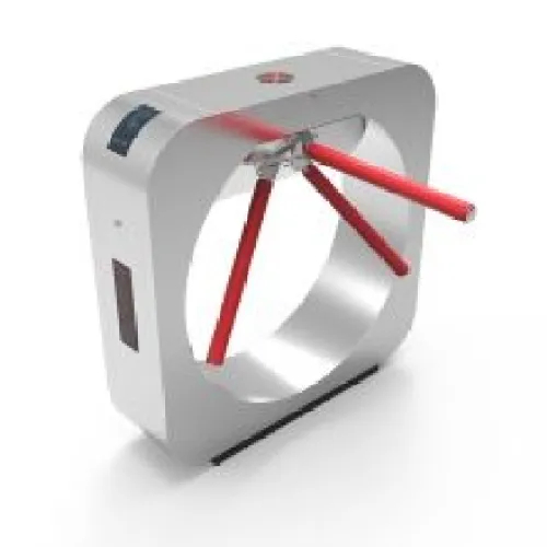 Rfid Tags Barrier Gate Full Automatic Turnstile Gate Drop Arm Tripod 