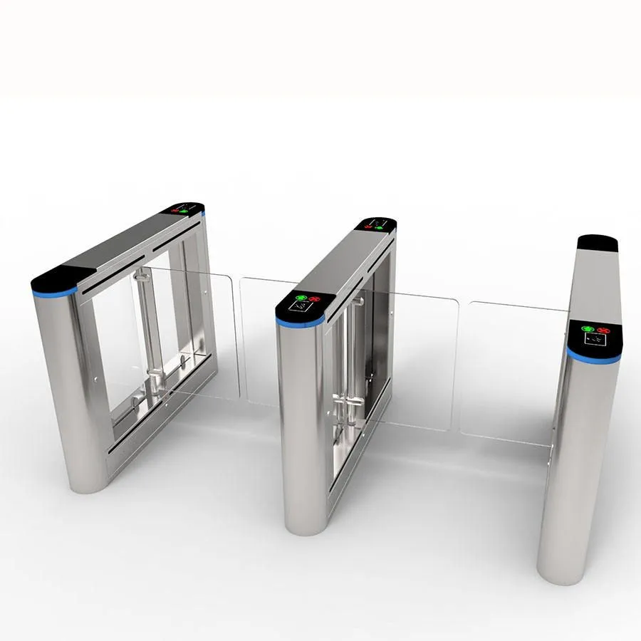 swing barrier gate with RIDF