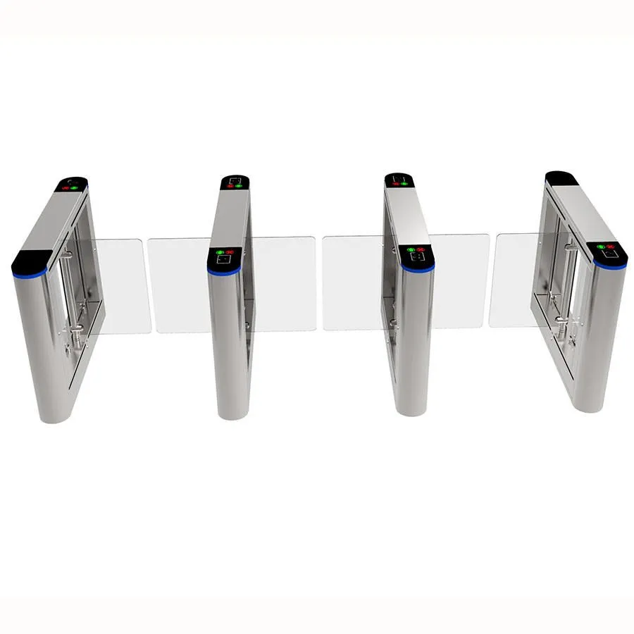 swing barrier gate with RIDF