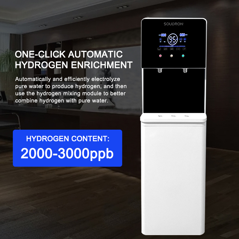 Hydrogen Rich Water Dispenser, 600GPD Water Dispenser, Freestanding ...