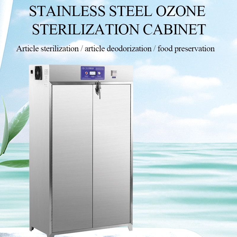 Stainless Steel Ozone Sterilization Cabinet for Food & Clothes Disinfection