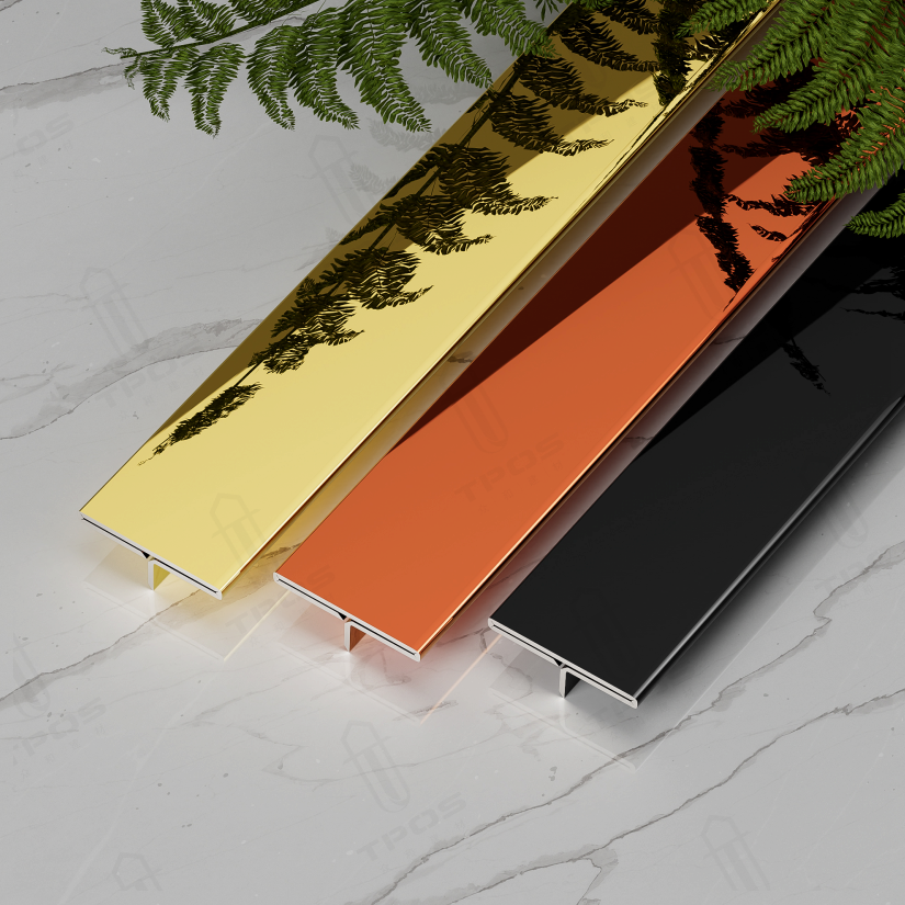 Stainless Steel T-Divider Profile