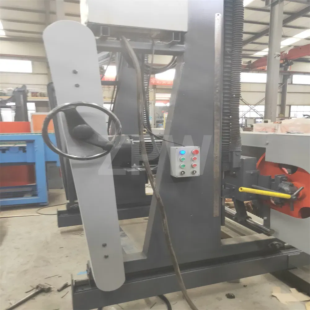 Portable Sawmill Diesel Wood Cutting Horizontal Bandsaw