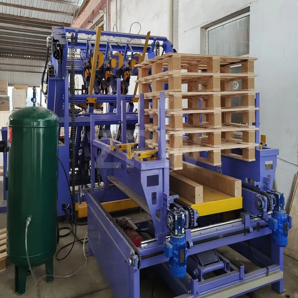 Wooden Pallet Pneumatic Nailing Machine European Pallet Nailer