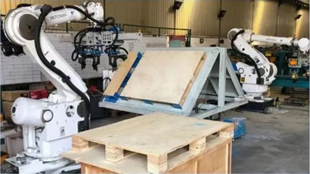 Advanced Wood Stringer Pallet Nailer Robot for Efficient Pallet ...