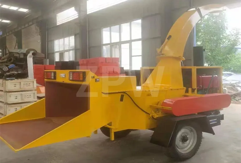 Efficient Wooden Crusher & Wood Chipper for Forestry Waste & Tree Logs ...