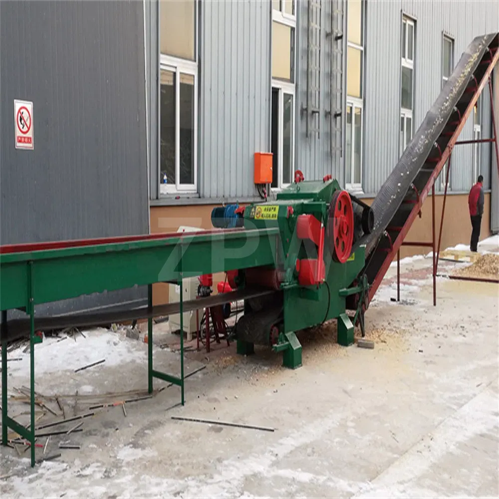 Efficient Wooden Crusher & Wood Chipper for Forestry Waste & Tree Logs ...
