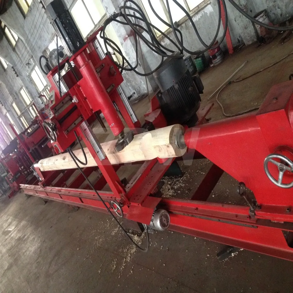 Wood Log Post Milling Machine for Efficient Wood House Construction