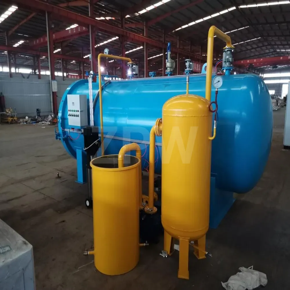 Vacuum Impregnating Tank 15105: Efficient Wood Fence Pole Treatment Machine