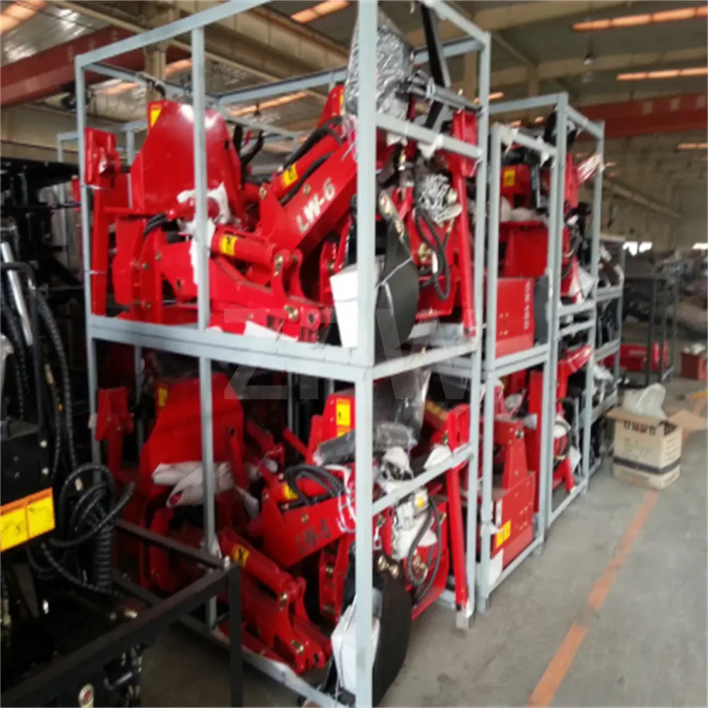 Heavy-Duty Timber Trailer with Crane for Efficient Forest Log Harvesting