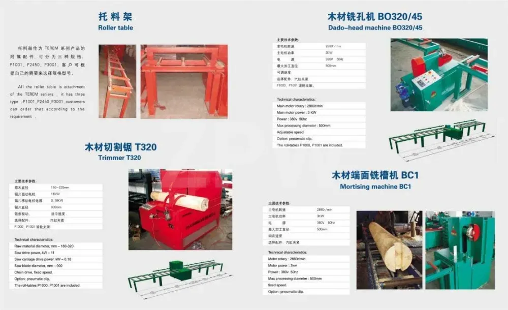 High-Quality Wood Milling Machine for Efficient Log Lathe House Building