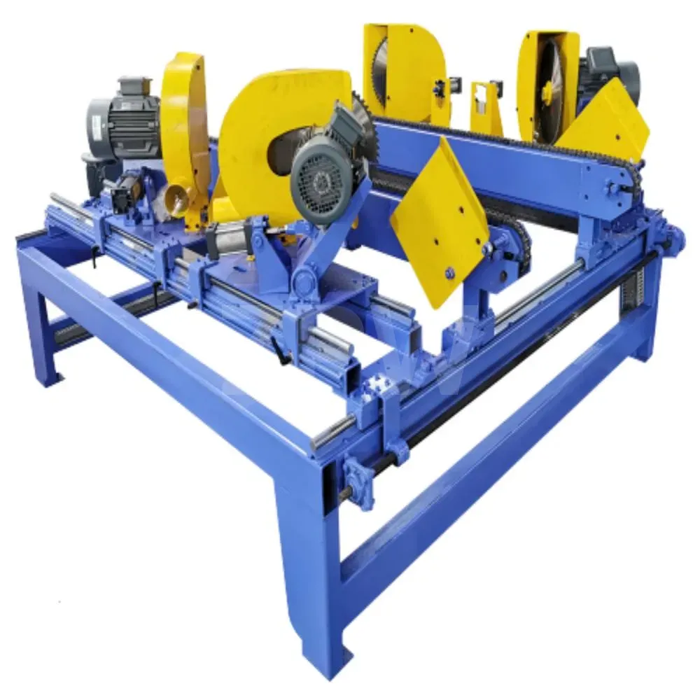 Automatic Euro Pallet Corner Cutter for Efficient Block Pallet ...