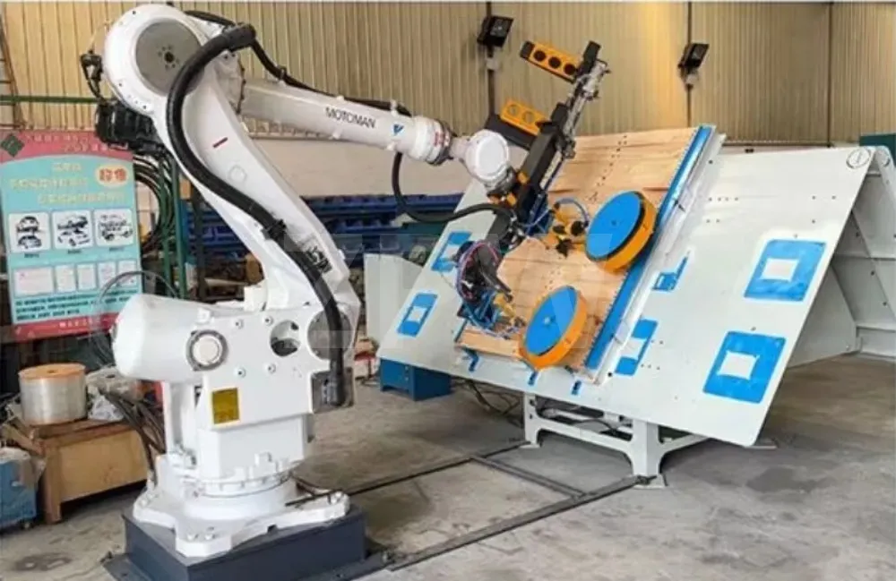 Advanced Wood Stringer Pallet Nailer Robot for Efficient Pallet ...