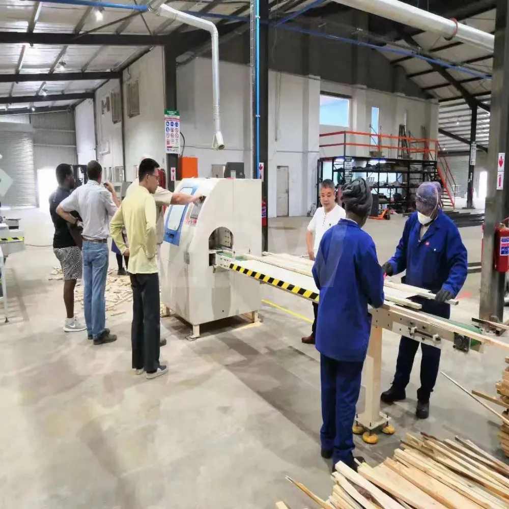 Efficient Timber Stacker: Wood Finger Joint Board Stacking Machine for ...