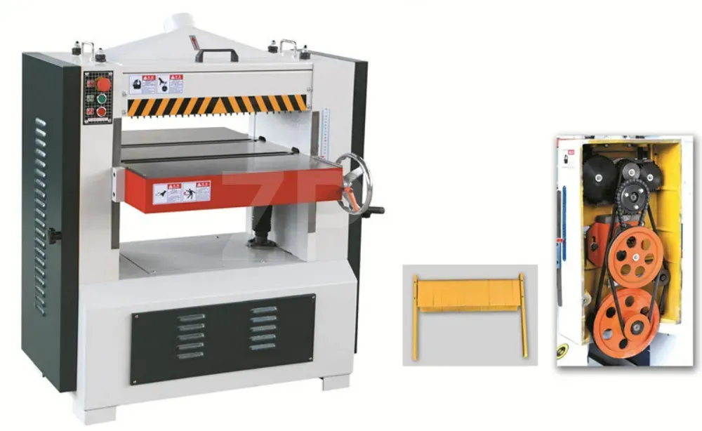 Heavy-Duty Industrial Wood Thickness Planer for Precision Woodworking