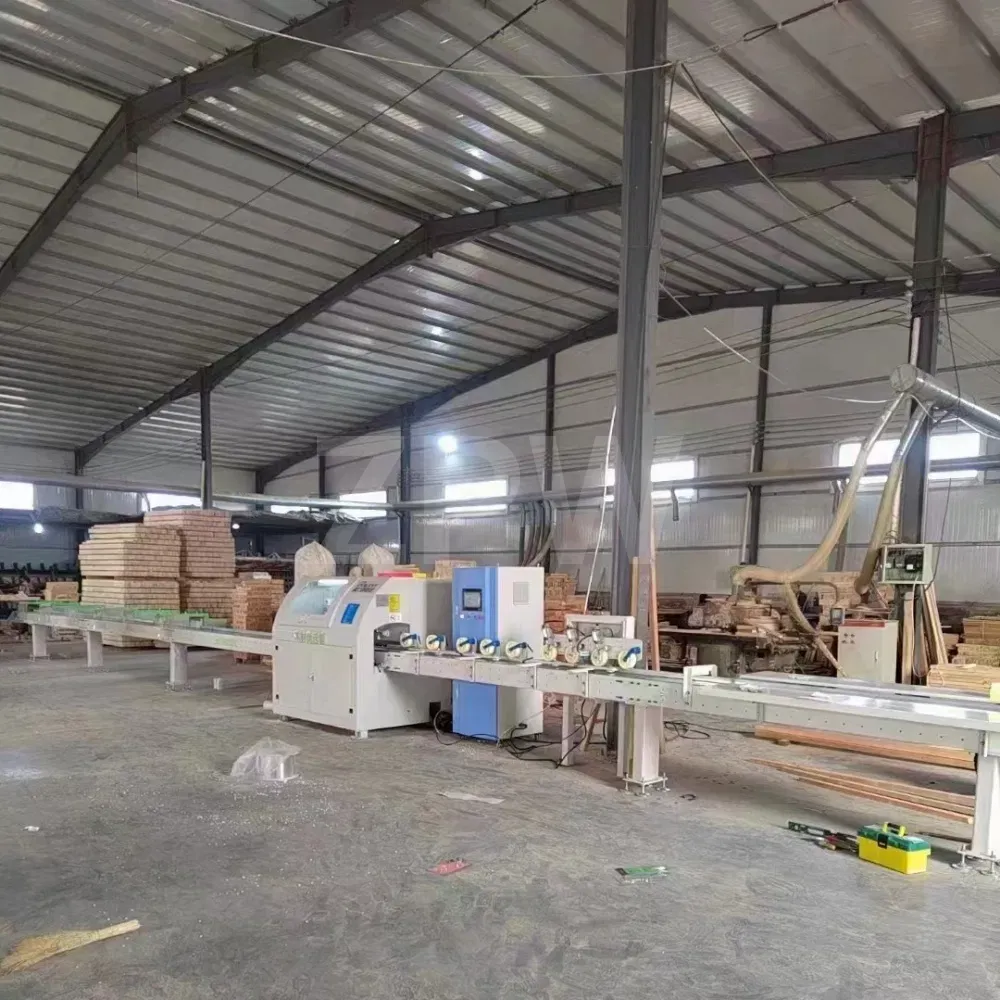 High Speed CNC Cross Cut Saw for Efficient Finger Joint Timber Processing