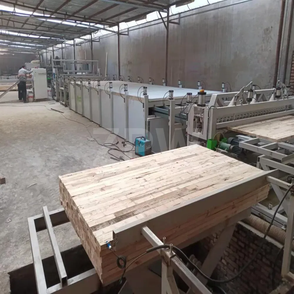 High-Efficiency Auto Edge Gluing Press for Finger Joint Board Production