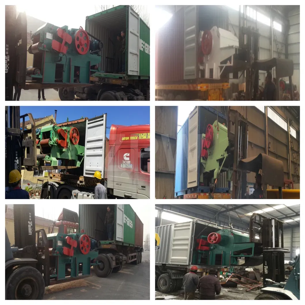 Efficient Tree Branch Wood Chip Machine & Bamboo Chipper for Quick Mulching