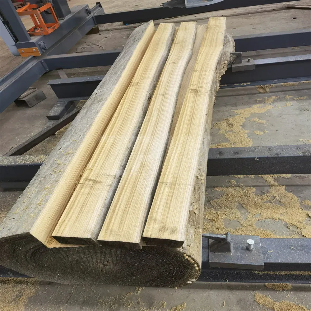 Portable Sawmill Double Blade Angle Circular Saw