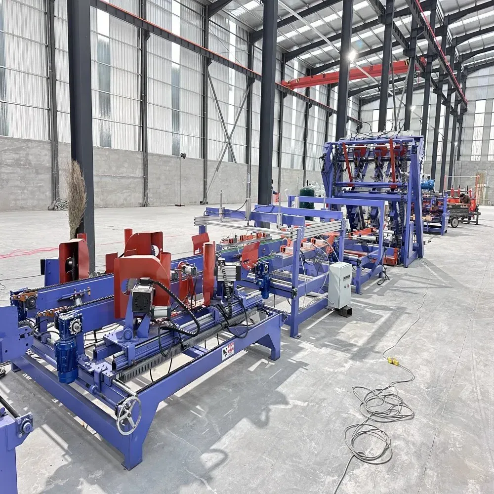 Automatic Euro Pallet Corner Cutter for Efficient Block Pallet ...