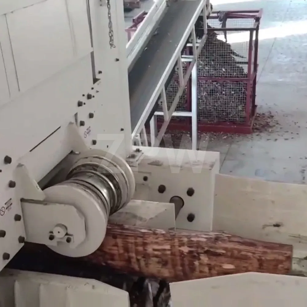 Efficient Tree Wood Peeling Machine: Rotary Debarker for Quick Bark Removal