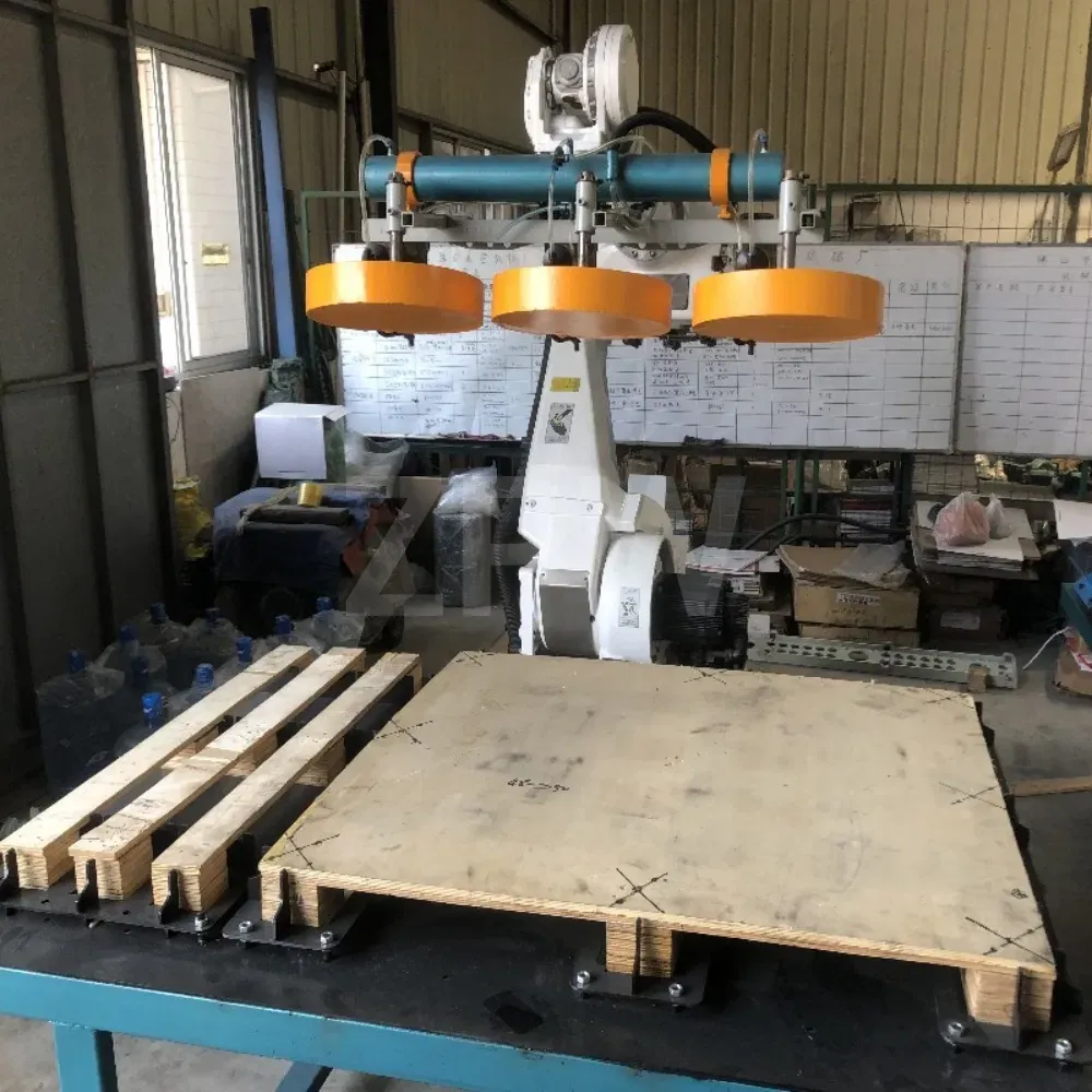 Efficient Wooden Pallet Nailing Robot for Automated Block Pallet Production