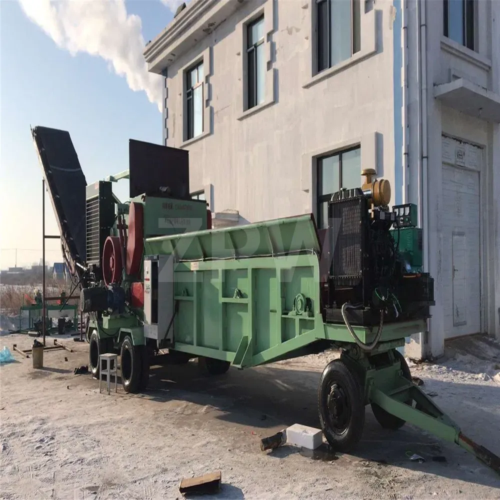 Efficient Waste Wood Recycling: Horizontal Chippers & Shredders for ...