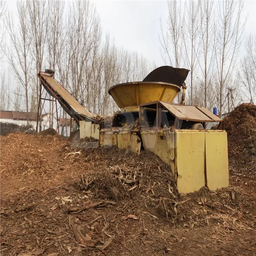 Efficient Wood Tree Stump Chipper & Diesel Log Crusher: Ultimate Branch ...