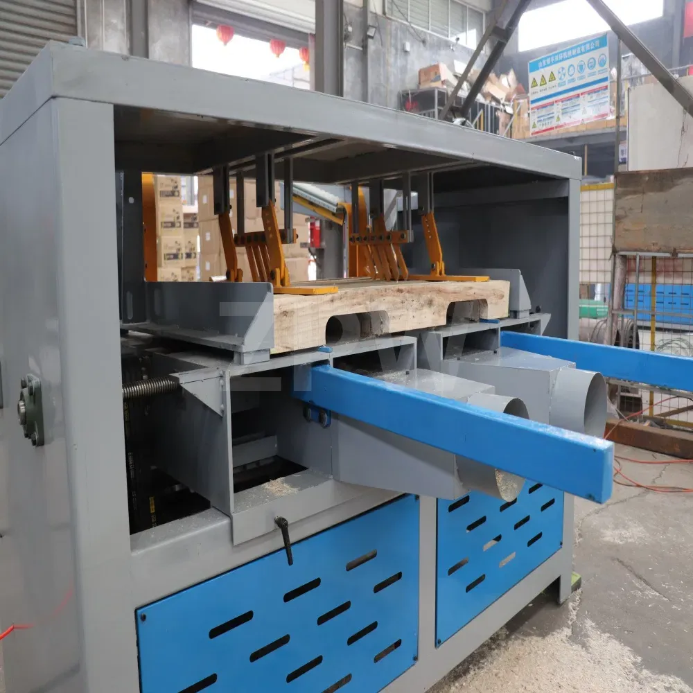 Efficient Wooden Pallet Stringer Notcher & Grooving Cutting Machine for ...