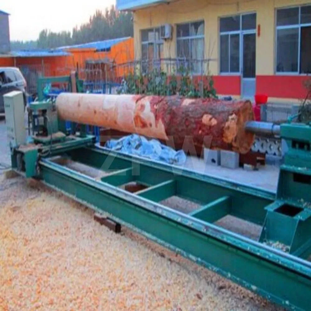 Wood Post Milling Machine: Precision Log Lathe for Crafting Stunning ...