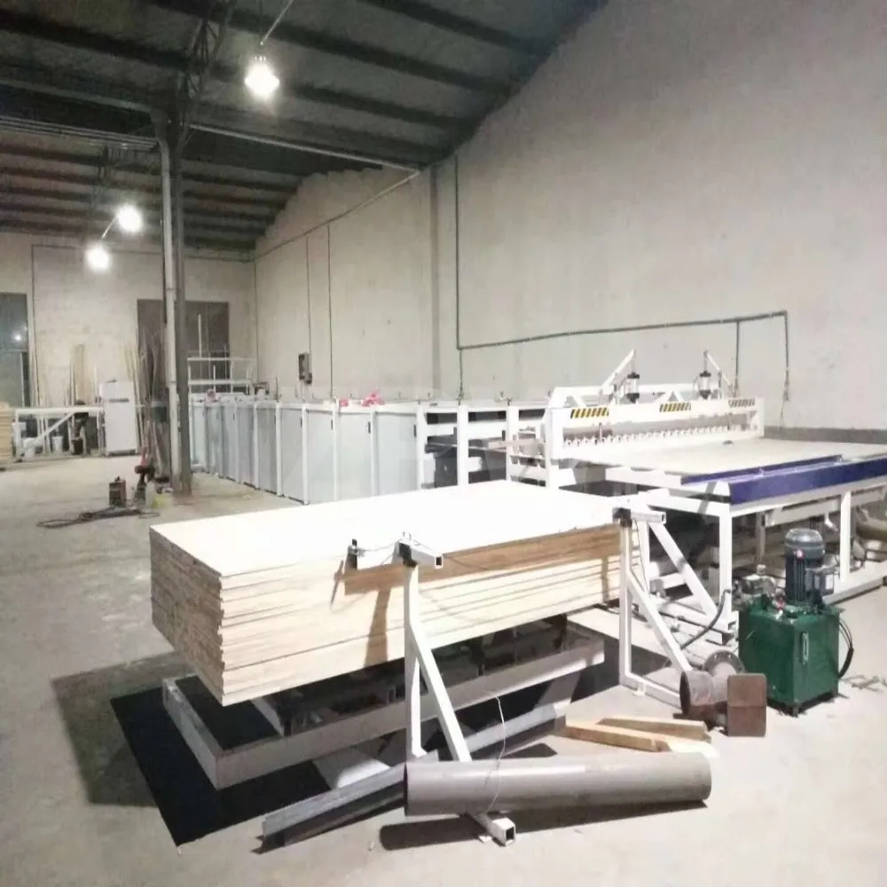 High-Speed Finger Joint Line Wooden Plate Plying Machine for Efficient ...