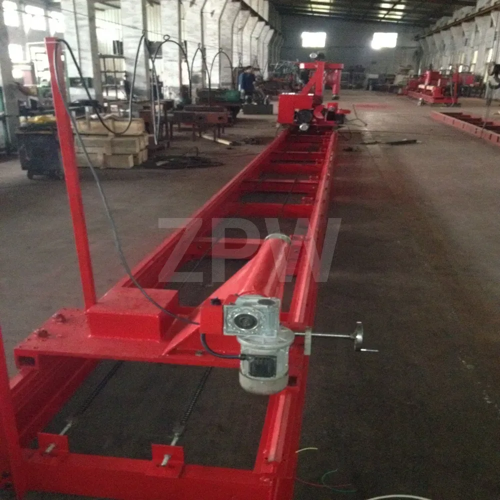 Efficient CNC Log Lathe for Quality Wood House Building and Log Milling