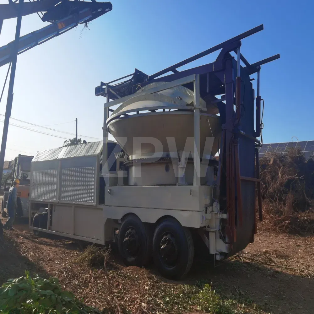 Efficient Wood Tree Stump Chipper & Diesel Log Crusher: Ultimate Branch ...