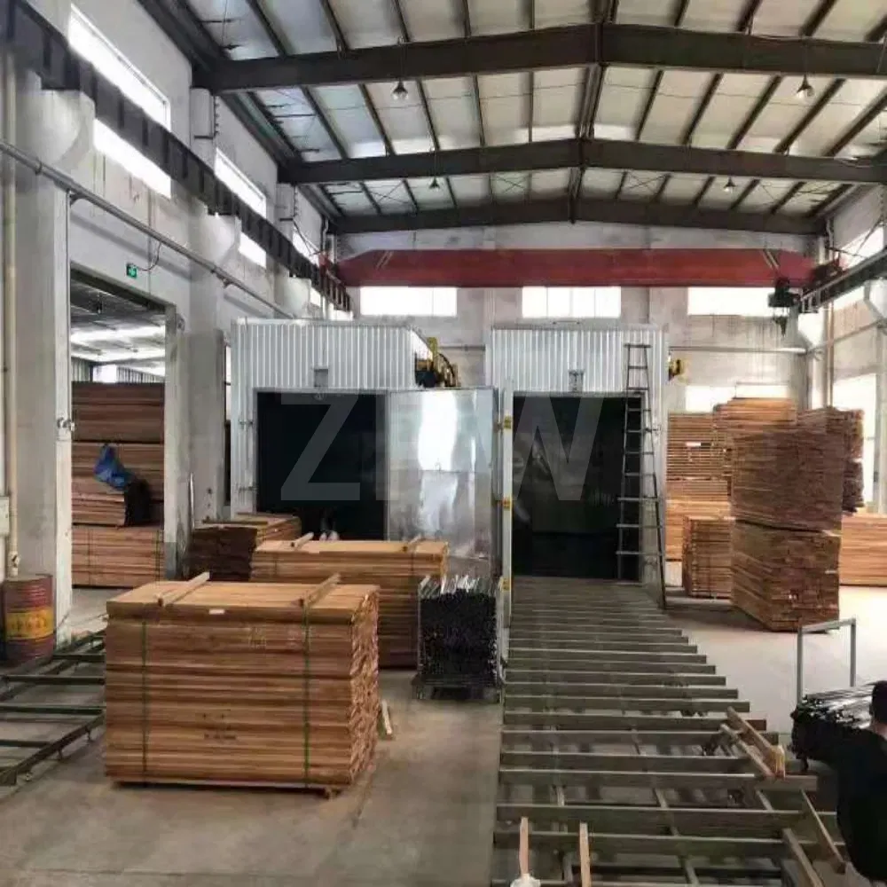 High-Temperature Wood Carbonization Kiln for Rubber Timber Heat Treatment