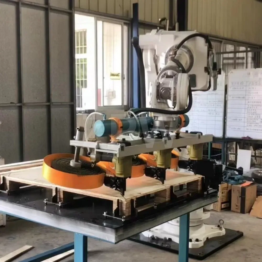 Efficient American Wood Pallet Nailing Robot for Precise Production ...