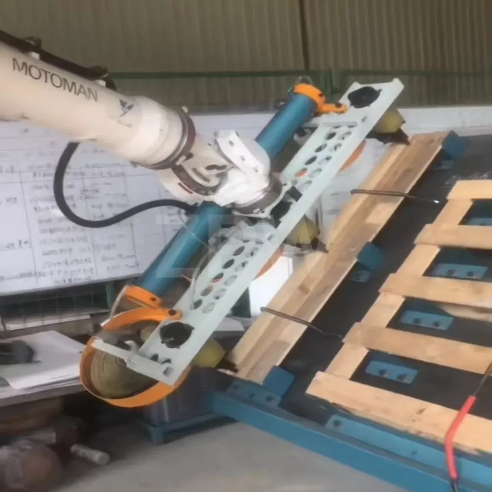Efficient Wooden Pallet Nailing Robot for Automated Block Pallet Production