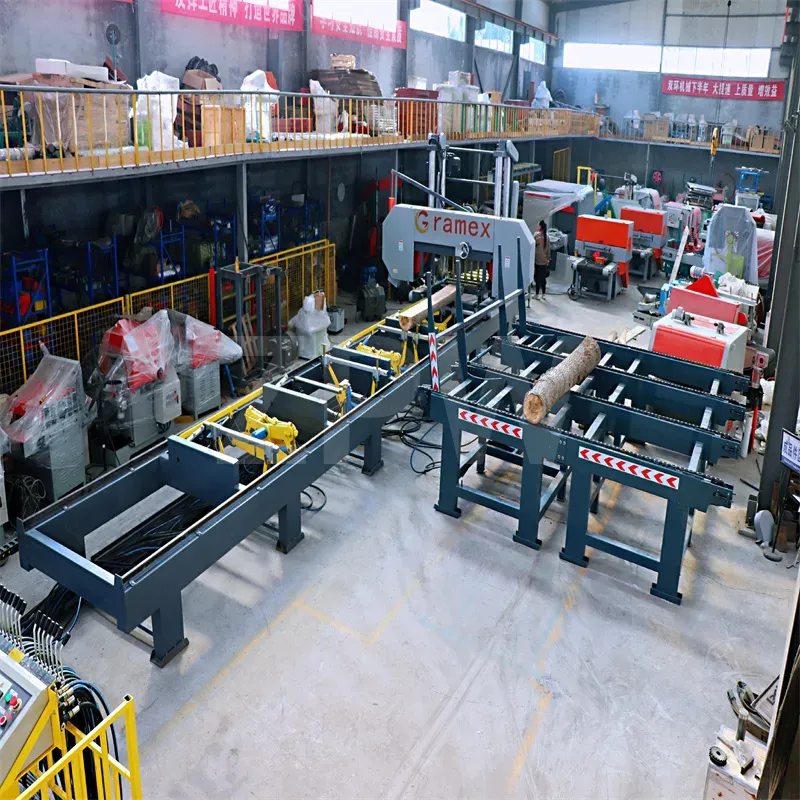 Heavy Duty Hydraulic Automatic Band Sawmill