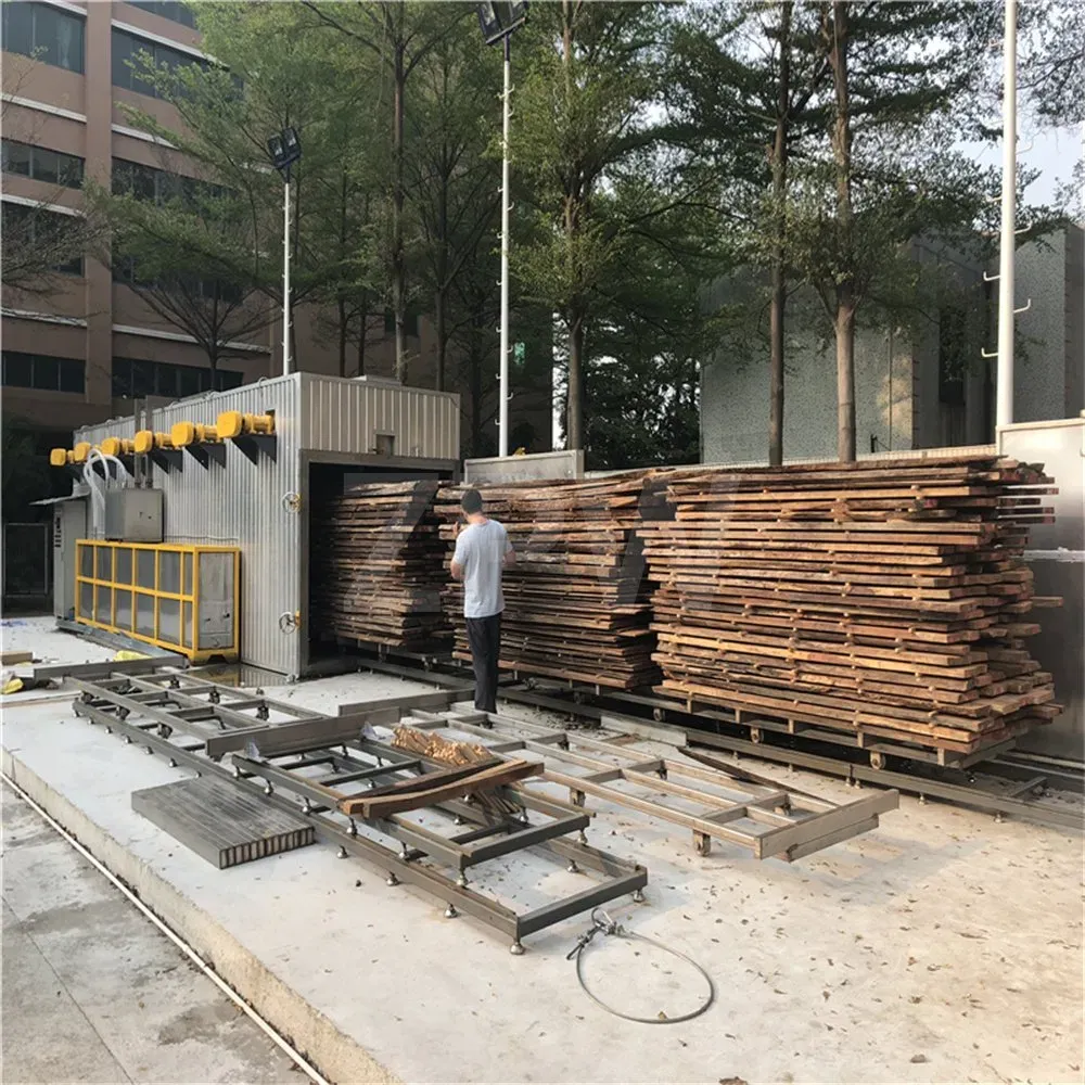 Efficient Oak Timber Carbonization Kiln Dryer Machine for Wood Thermal ...