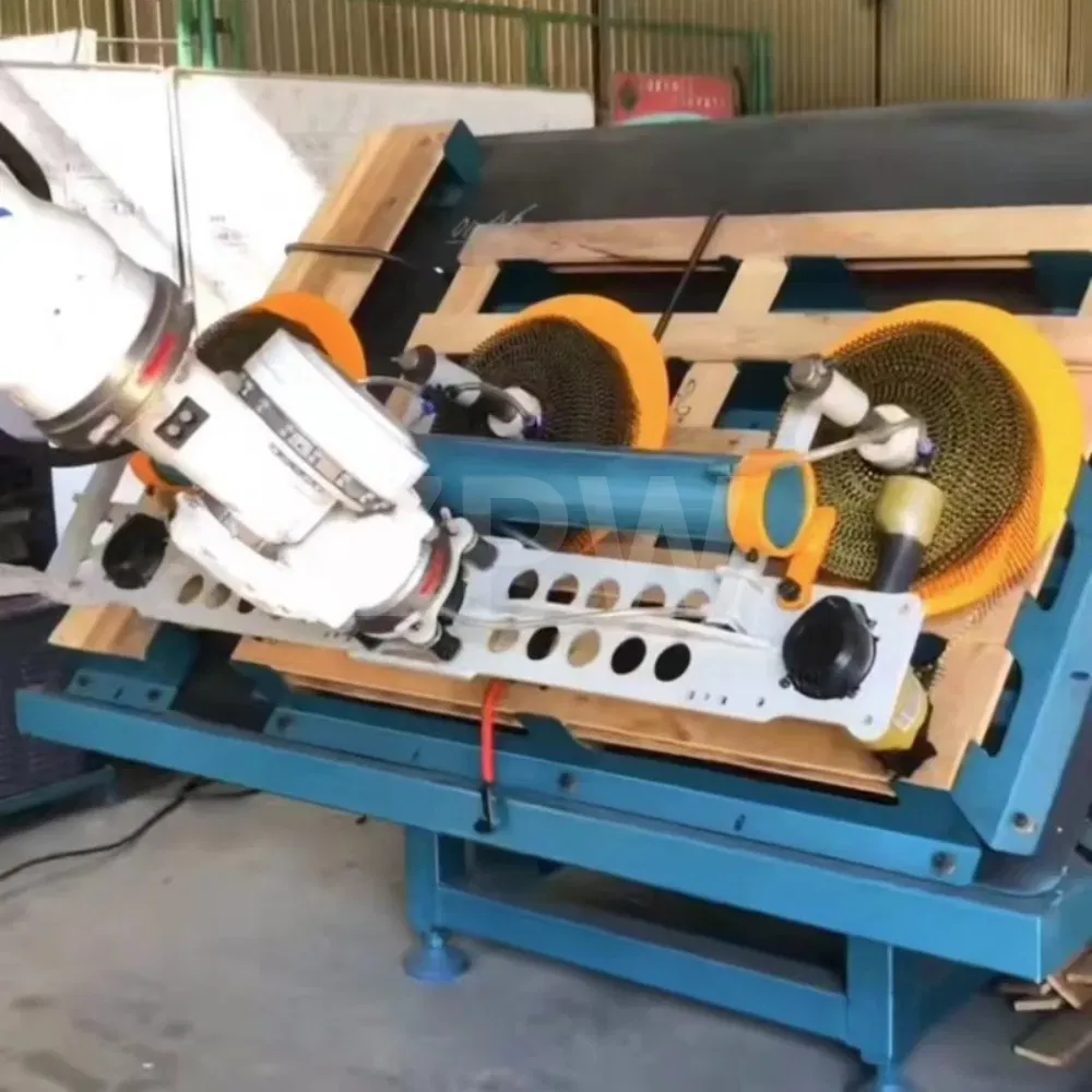 Efficient Automatic Robot for Streamlined Wooden Pallet Production Process