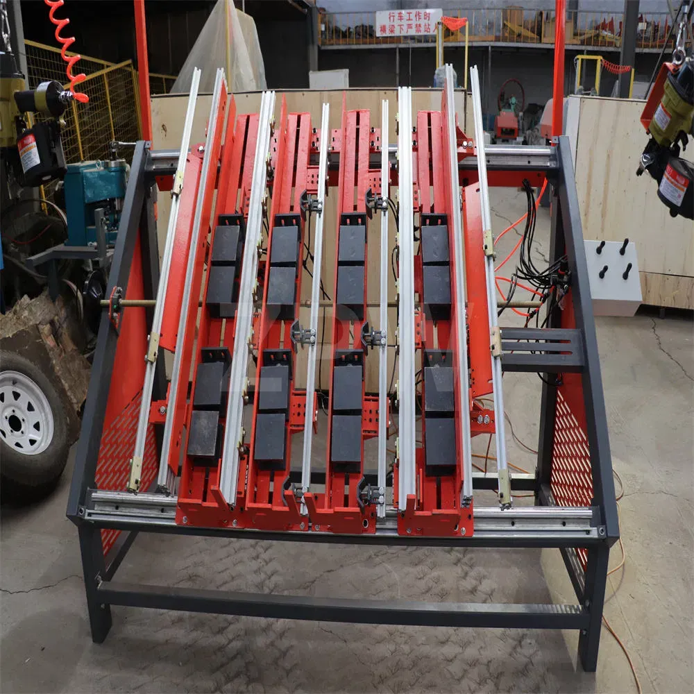 Efficient Manual Wood Block Pallet Nailer Machine for European Standards