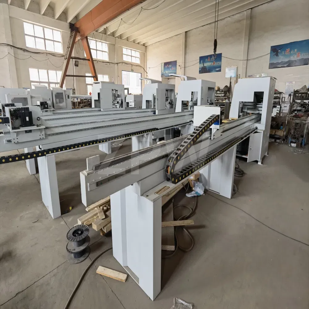 High-Speed CNC Wood Sawmill for Precision Finger Joint Cross Cuts