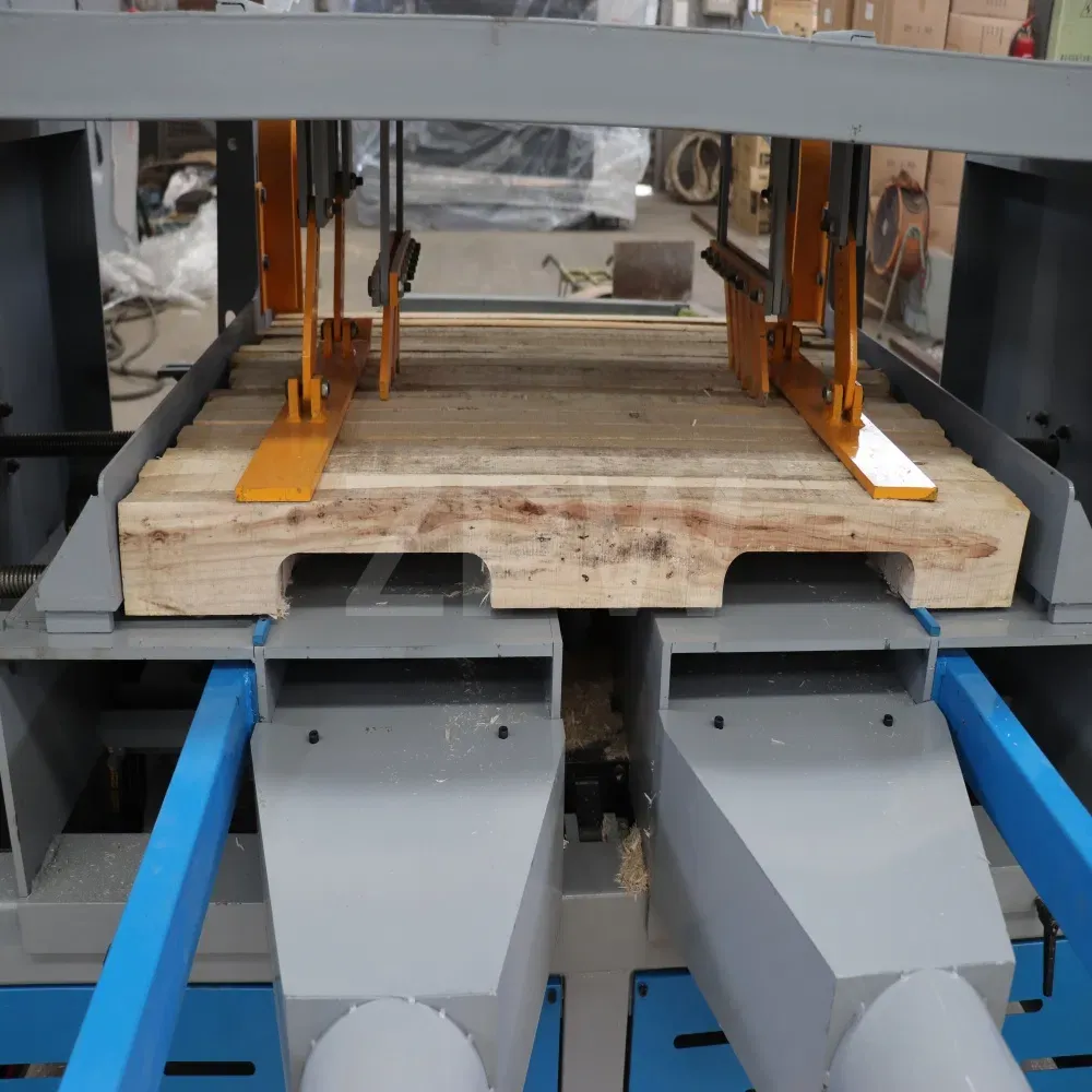 Double Heads Grooving Machine for Wood Pallet Notching – Efficient ...