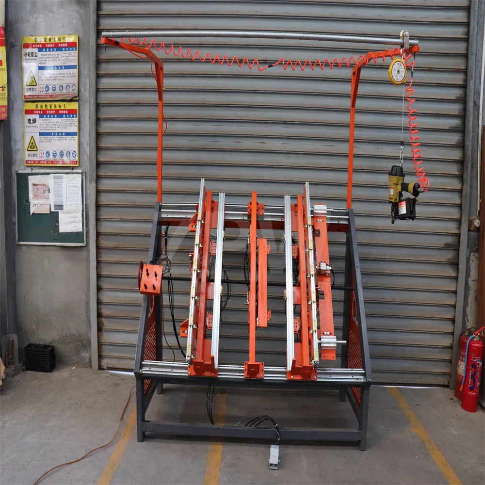 Wooden Pallet Pneumatic Nailing Machine European Pallet Nailer