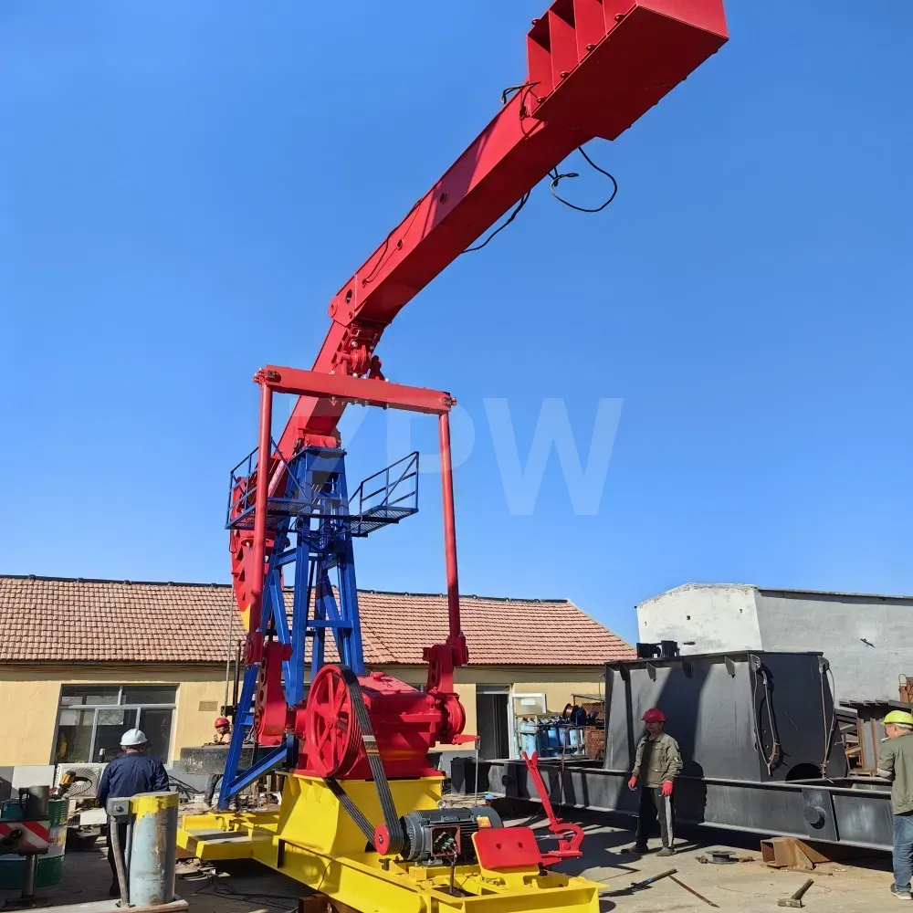 High-Efficiency Oil Well Beam Pumping Unit | Durable Crank Pump Jack ...